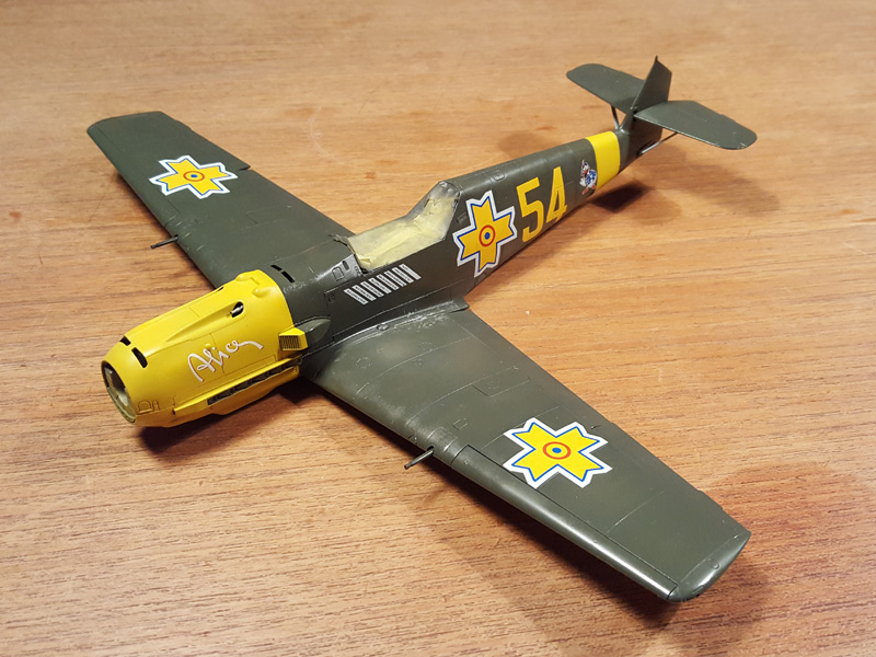1/32 Romanian Messerschmitt Bf109E-3 - Works in Progress - Large Scale Planes