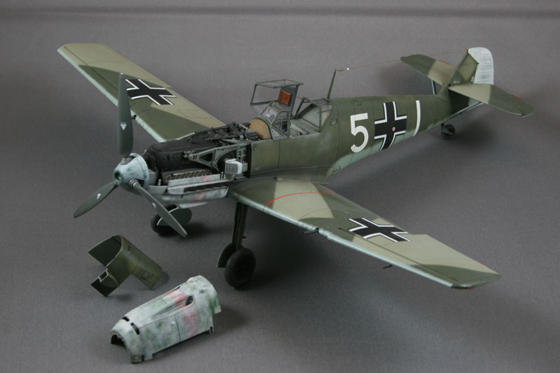 1/32 Messerschmitt Bf109E-4, JG53 - Ready for Inspection - Large Scale Planes